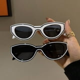 2026 New Fashion Versatile Small Frame Cat Eye Sunglasses for Men, High ...