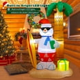 8 Ft Christmas Inflatables Outdoor Snowman Christmas Upgraded Blow Up