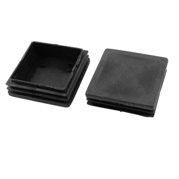 Square Vinyl Tube Caps