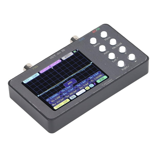 Digital Oscilloscope, Oscilloscope Meter 5V 2 Channel 20KB Storage for ...