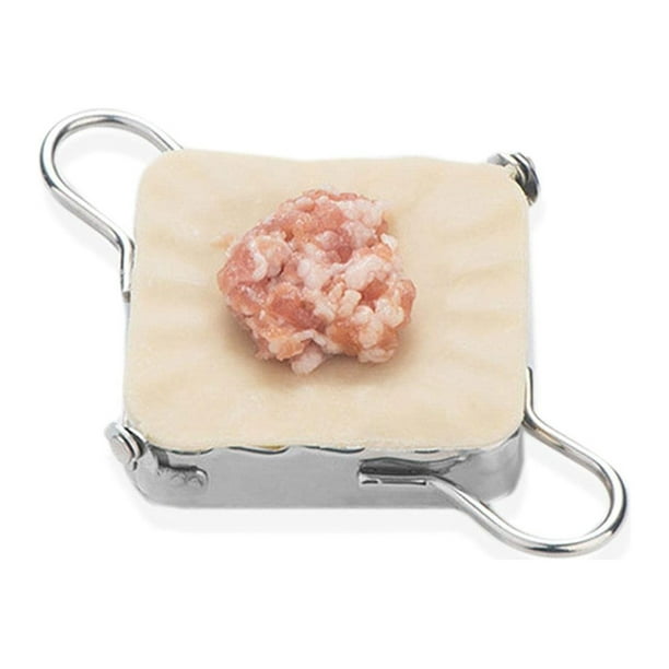 Snorda Dumpling Tools Stainless Steel Dumpling Maker Dough Cutter ...