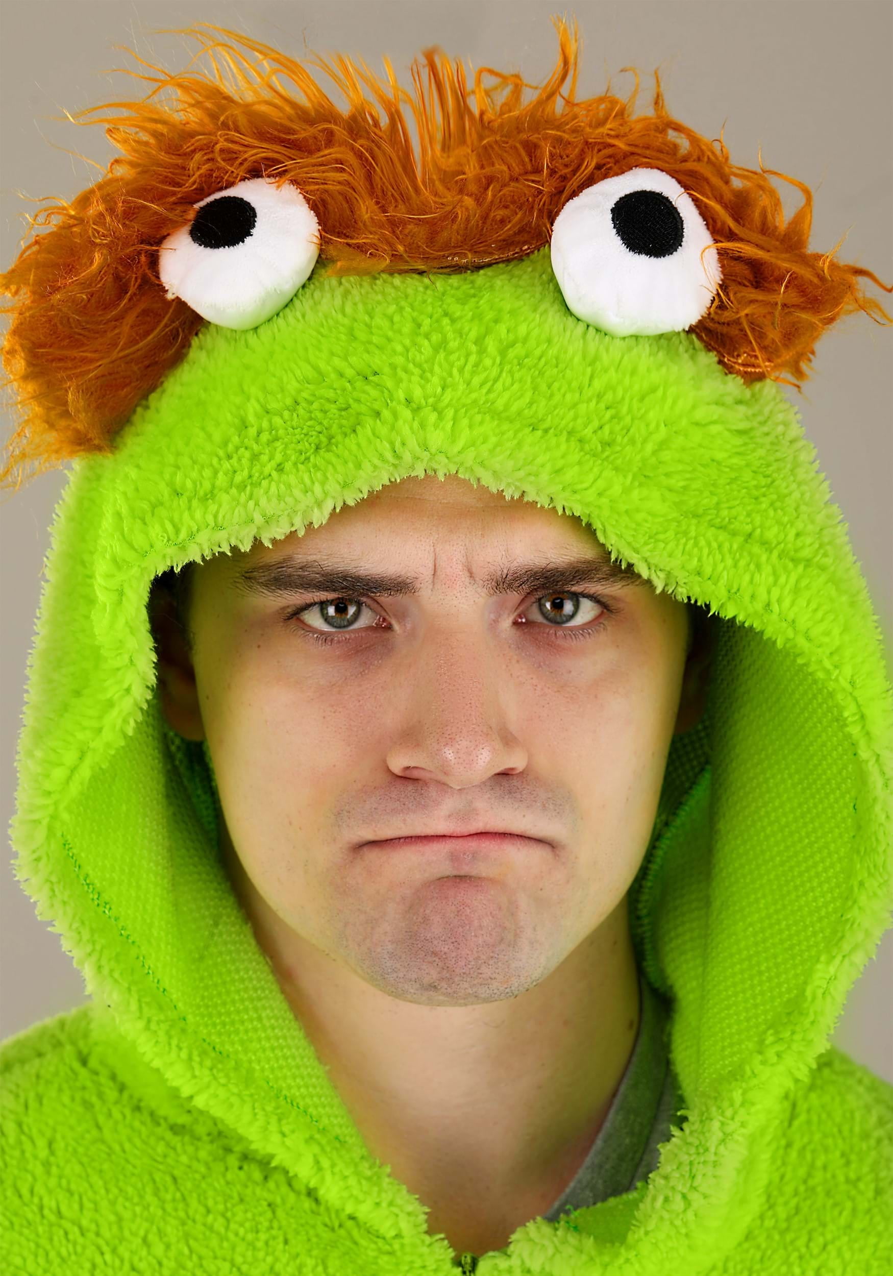 Oscar The Grouch Costume Adult