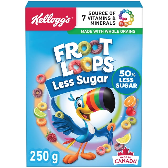 Froot Loops Moins De Sucre 250g - Walmart.ca