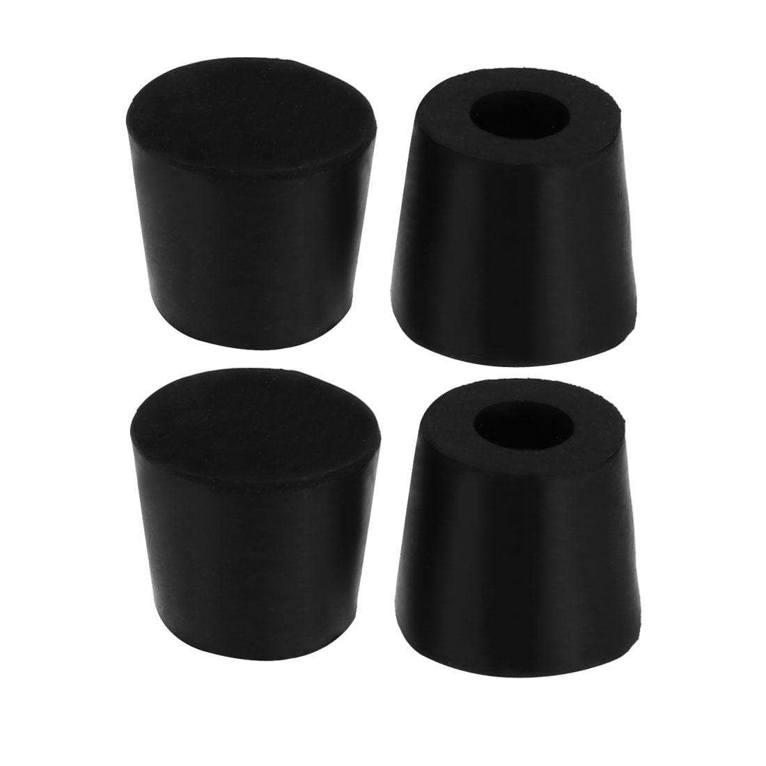 4pcs 10mm Inner Dia Conical Bumper Pad Rubber Feet 24mm x 20mm x 21mm ...
