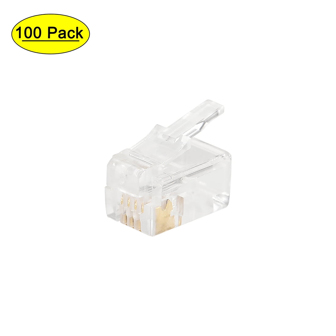 Click here for Unique Bargains Telephone Modular Plug Male Rj11 C... prices