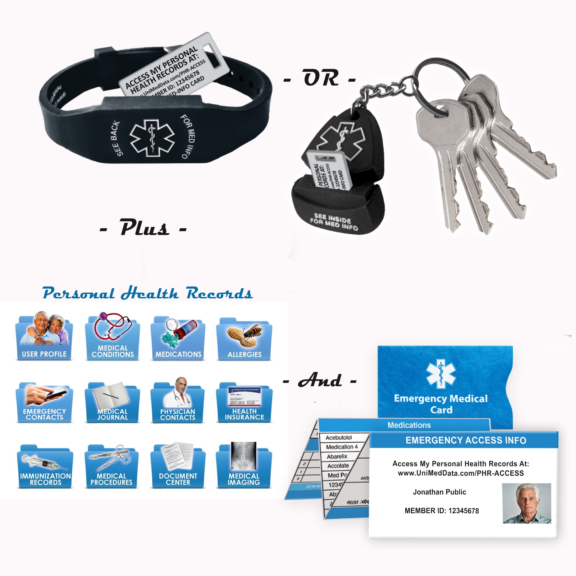 Access PHR PLUS (Personal Health Record) Includes Medical Alert ...