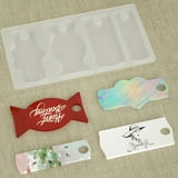 Sunjoy Tech Name Plate Resin Mold for Cup Lid Reusable Non-sticky Easy ...