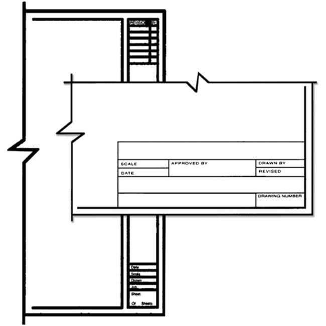 Alvin CP10221222 18 x 24 Standard Title Block and Border 10 Sheets ...