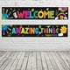 2 Pack Classroom Welcome Banner Poster Back to School Banner ...