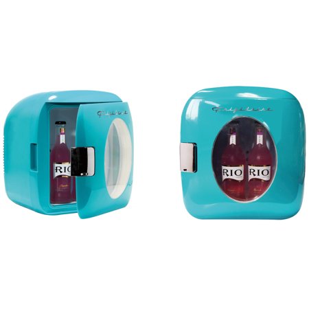 Frigidaire Portable Retro 12-Can Mini Fridge EFMIS462, Blue - Walmart.com