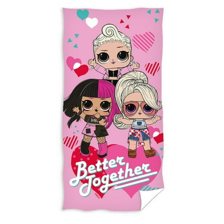 LOL Surprise Better Together Cotton Beach Towel | Walmart Canada