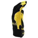 Stanley Synthetic Leather Work Safety Gloves with Comfort Grip and PVC ...