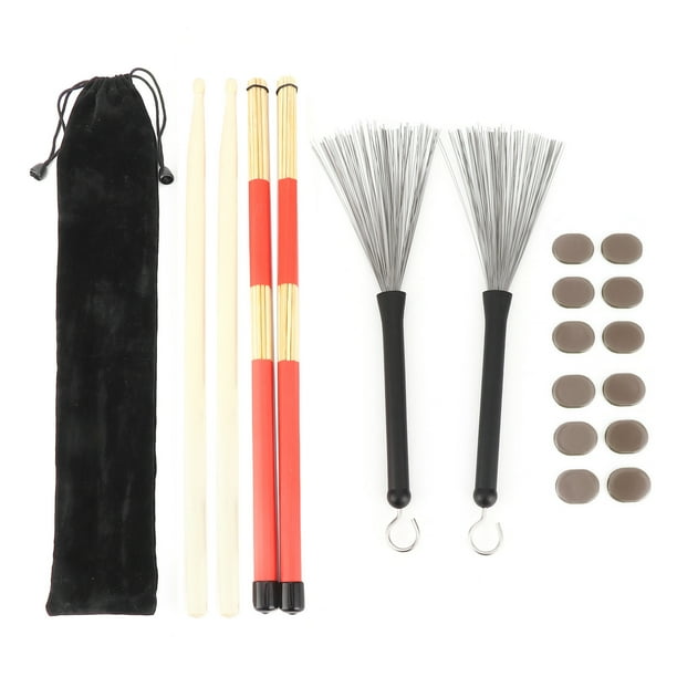 Drum Rute,Drumstick Kit Rute Brush Drum Damper Drum Accessories ...