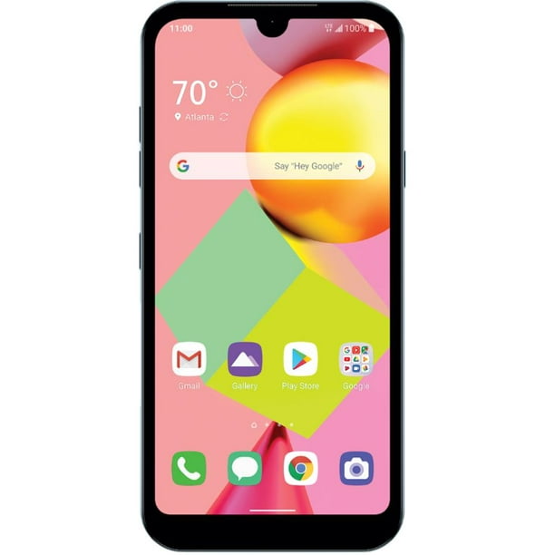 Cricket Wireless LG Risio 4 16GB Prepaid Smartphone, Blue - Walmart.com