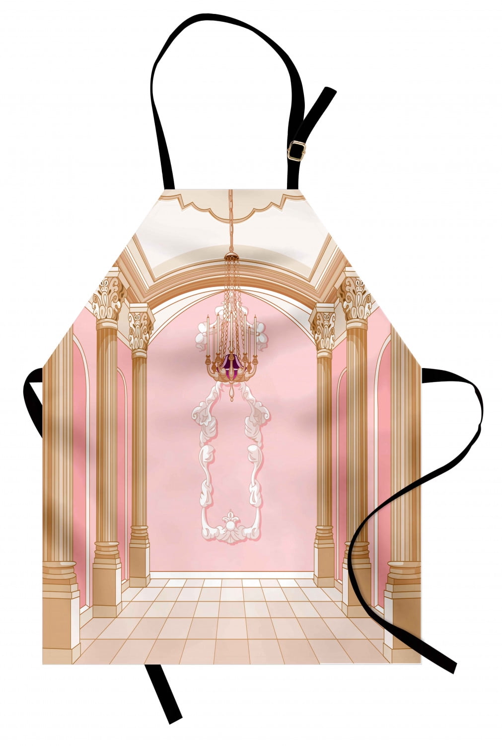 Princess Apron Interior Of The Ballroom Magic Castle Chandelier Ceiling ...