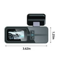 kchsji 2.9-inch WiFi Car Recorder 1600P 2K HD Lens Intelligent Loop ... kchsji 2.9-inch WiFi Car Recorder 1600P 2K HD Lens Intelligent Loop ...