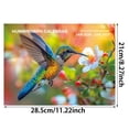 1Pcs Wall Calendar 2025 Floral Garden Photography Large Monthly Grid ...