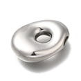 304 Stainless Steel Pendants Letter Charm Anti- Letter O 22x18x6mm Hole ...