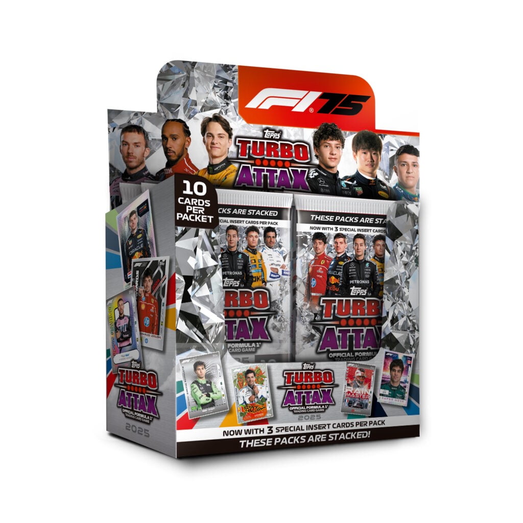 Click here for 2025 Topps Turbo Attax Formula 1 Cards - 24-Pack B... prices