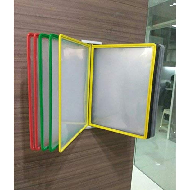Infomate Plastic Wall Unit Hanging Display Pocket Documents Certificate ...