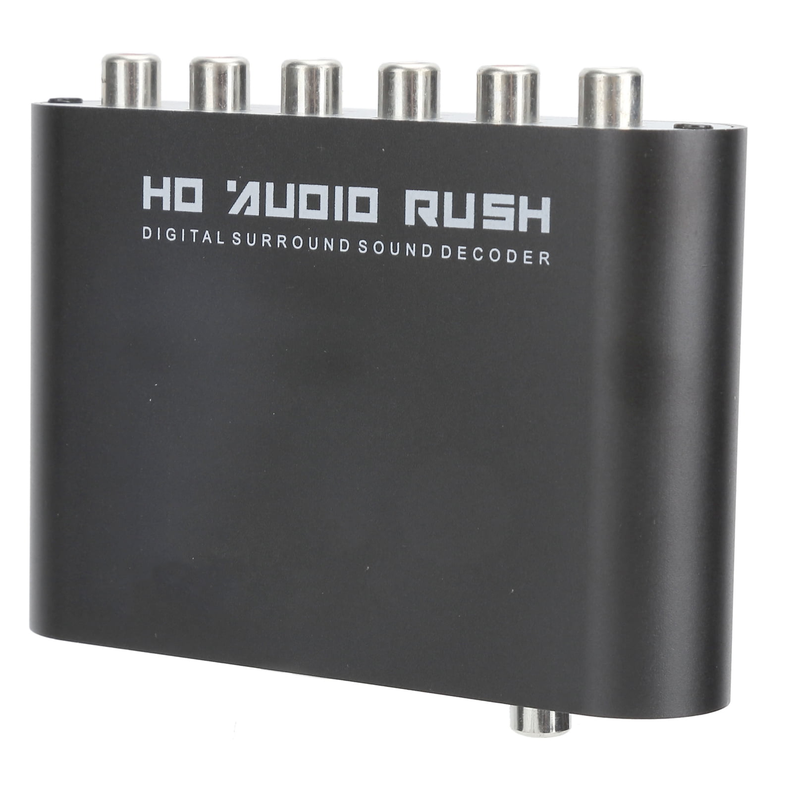 Convertidor de audio DTS Dolby de 5,1 canales AC3, decodificador de audio óptico digital coaxial ...