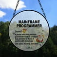 2025 Mainframe Programmer Stained Glass Window Hanging Christmas 2025 ...