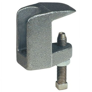 Highcraft Wide Mouth Beam Clamp for 5/8 in. Threaded Rod in Electro ...