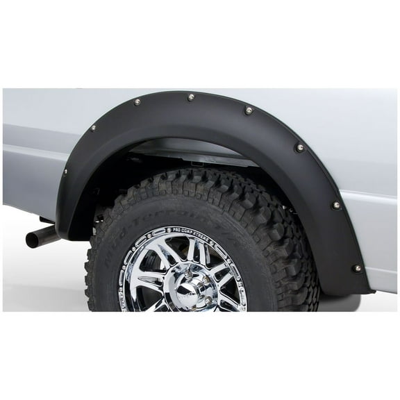 Bushwacker by RealTruck Pocket/Rivet Style Front & Rear Fender Flares ...