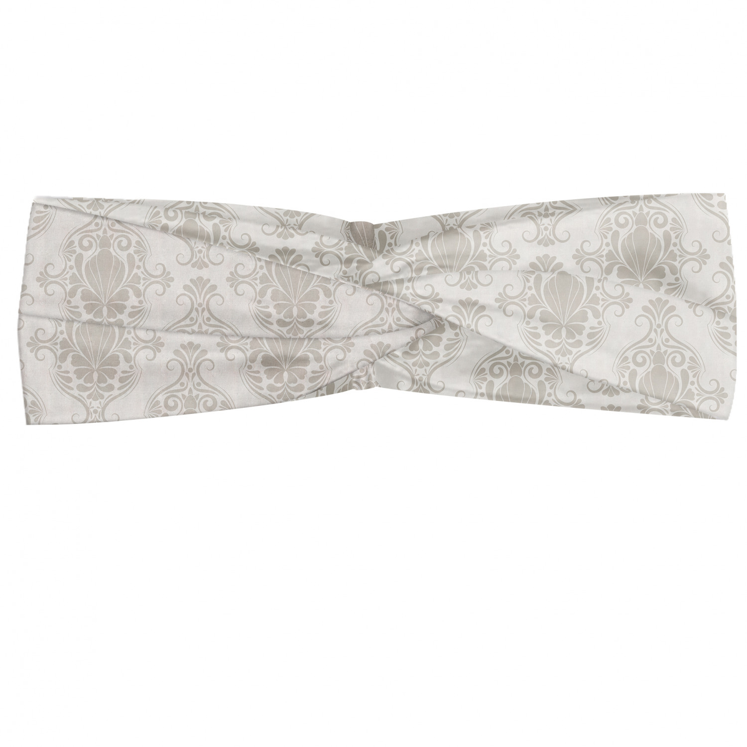 Damask Headband, Floral Victorian Arabesque Motif and Rococo Baroque ...