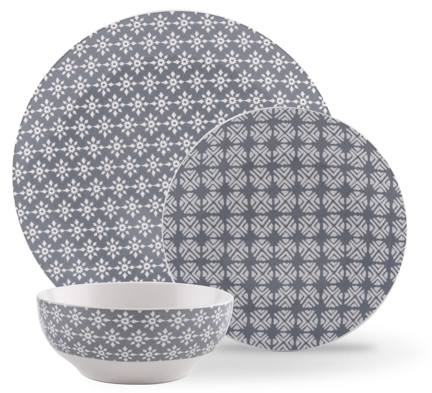 MS 12PC GREY AOP SET - Walmart.ca