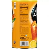 4C Lemon Iced Tea Mix, 82.6 Oz, Makes 35 Qt, Sweetened Instant Tea Mix ...