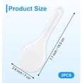 2 count Rice Paddle Spoon, 7.87 Inch Non-Stick Plastic Rice Cooker ...