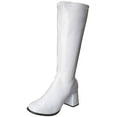 Gogo White Boots Women's Adult Halloween Costume Accessory - Walmart.com