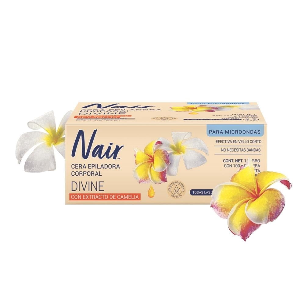 Cera Depiladora Nair Corporal Divine 100 G Bodega Aurrera En Línea
