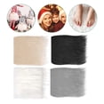 4pcs Square Faux Fur Fabrics Fur Fabric DIY Clothing Faux Fur Adornment ...
