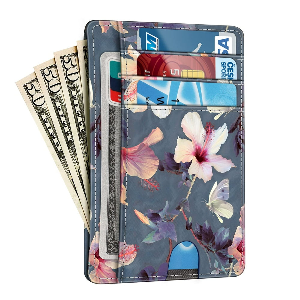 Fintie Fintie Rfid Credit Card Holder Minimalist Card Cases And Money Organizers Front Pocket