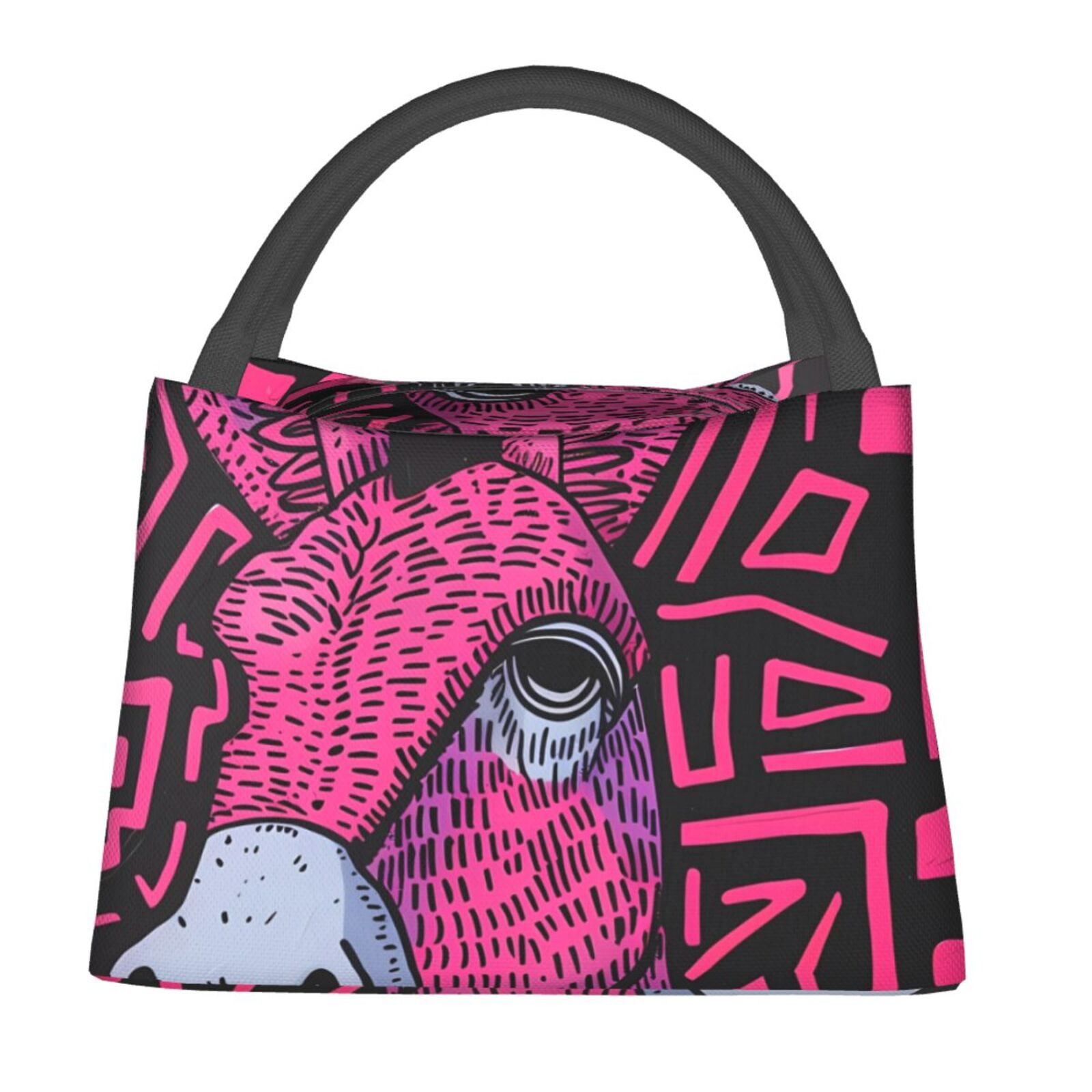 Kdxio ink Donkey Pop Art for Insulated Lunch Bag Thermal Aluminum Foil ...