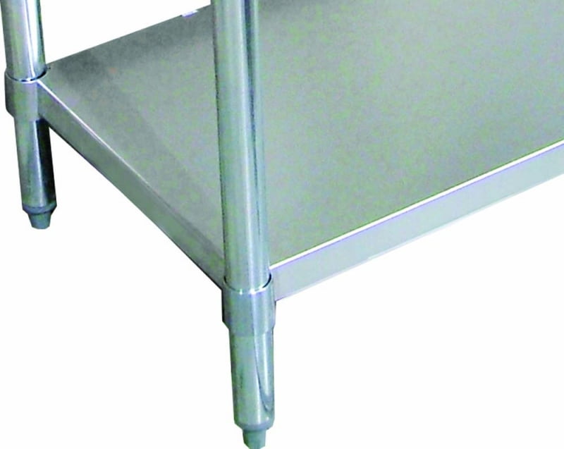 30" x 60" Galvanized Undershelf for Worktables - Walmart.com