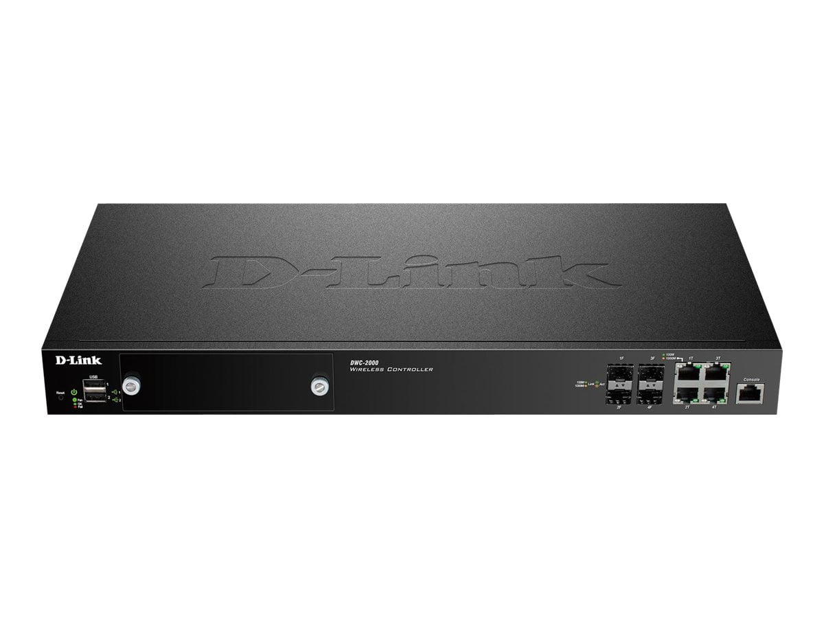 D-Link DWC-2000 Wireless Controller - Network management device - 4 ...