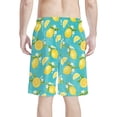 Binienty Men's Board Shorts Swim Trunks With Lemon Fruit Pattern ...