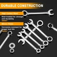 SPEEDWOX 20pcs Mini Wrench Set, Metric/SAE Combination, Ignition, Open ...