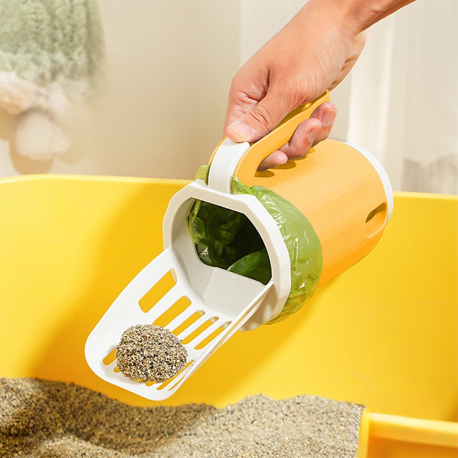 Click here for Usrhha 3-In-1 Cat Litter Scoop With Holder  25x14x... prices