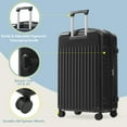 GDF Studio 5-Piece Hardside Luggage Set, Expandable 20/24/28" Spinners ...