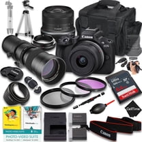 Camera Bundle for Canon EOS RP Mirrorless Camera with RF 50mm f/1.8 STM ...