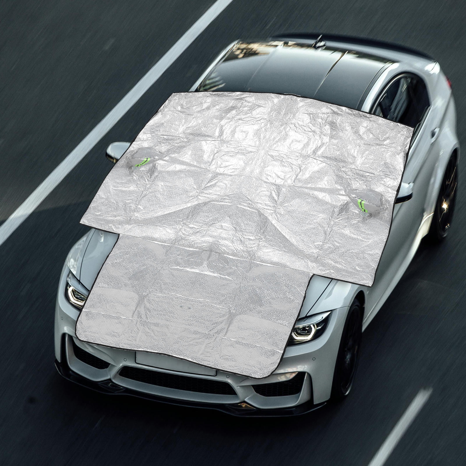 Click here for Skisuno 1set Rectangular Silver Car Windshield Cov... prices