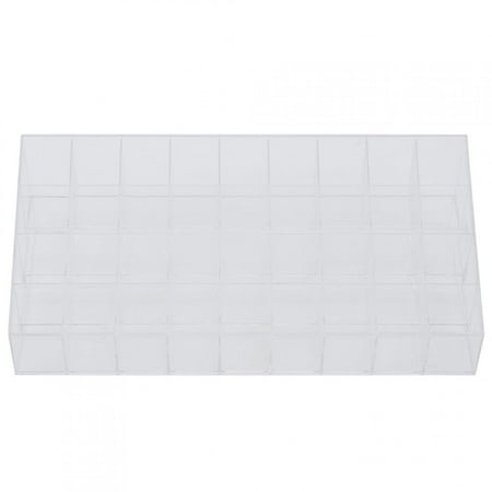 Cosmetic Display Box,36 Grids Transparent Lipstick Lipstick Display ...