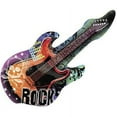 Guitar Rock On Rock Star Birthday Balloon Bouquet Decorations - Walmart.com