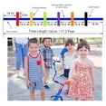2 Pack Children'S Safety Walking Ropes with 12 Colorful Each Handles ...