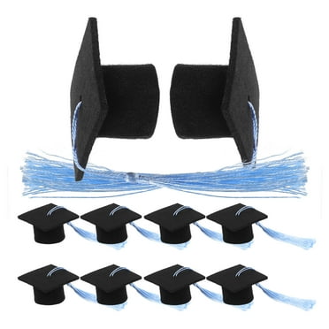 Graduation Cap Decorations 10 Pack Mini Graduation Caps Blake Bottle ...