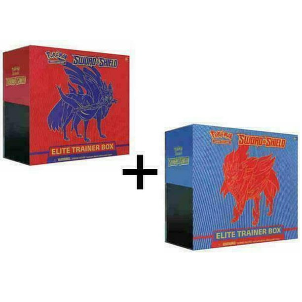 Pokemon Tcg Sword And Shield Base Set Swsh1 Both Elite Trainer Boxes
